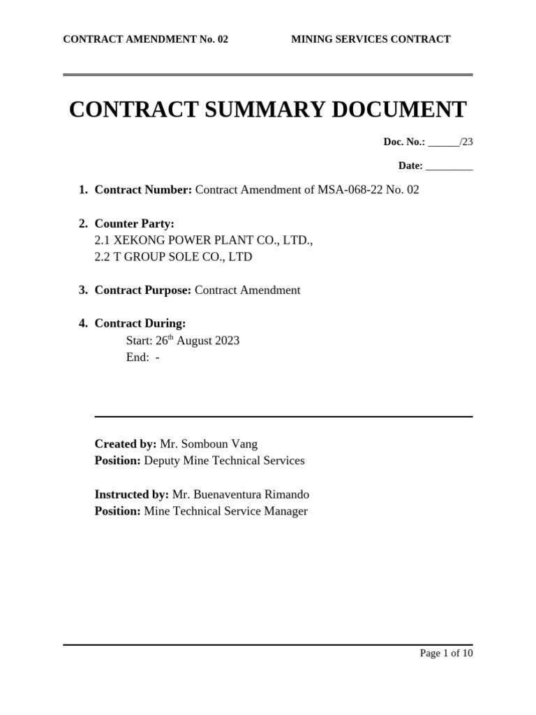 MSA-068-22 - TG - Contract Conditions - Amendment No.2 - 09nov2023 - V1 ...