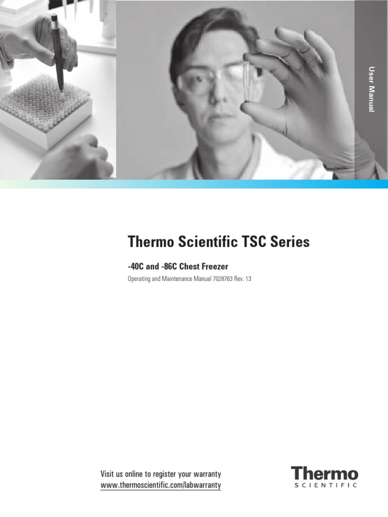 Thermo Sci TSC User Manual EN - Rev13 (Current) | PDF