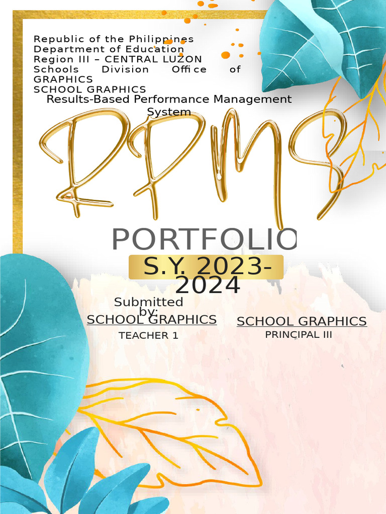 My RPMS 2022-2023 (Green) | PDF