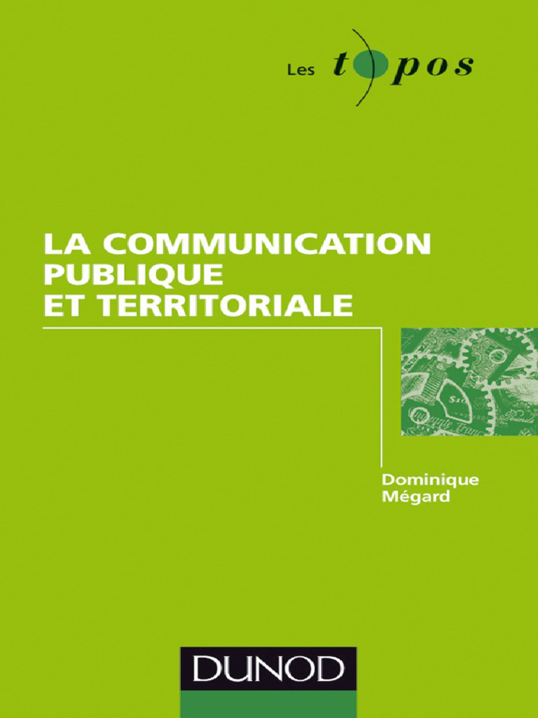 La Communication Publique Et Territoriale (Mégard Dominique) (Z-Library ...