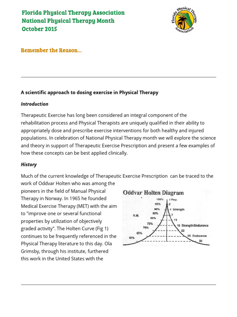 Ortho Exer Dose Douglass | PDF