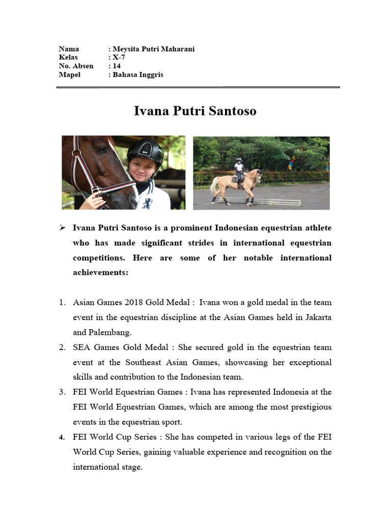 Atlet Berkuda | PDF