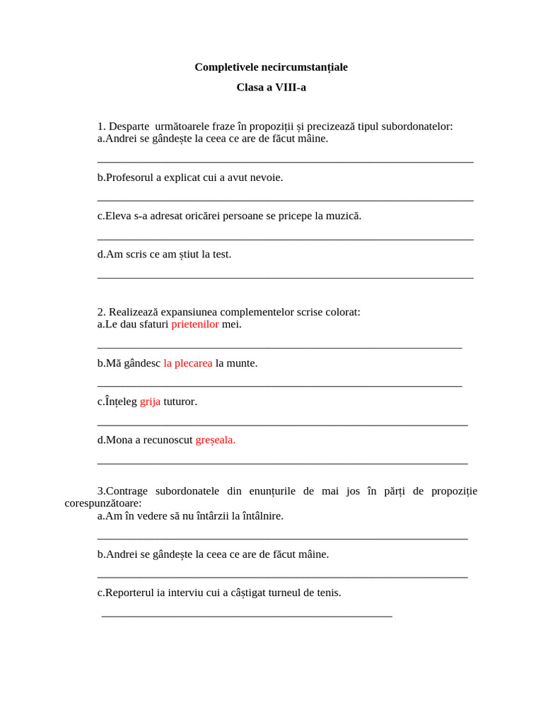 Fisa - Subordonate - 1 2 | PDF
