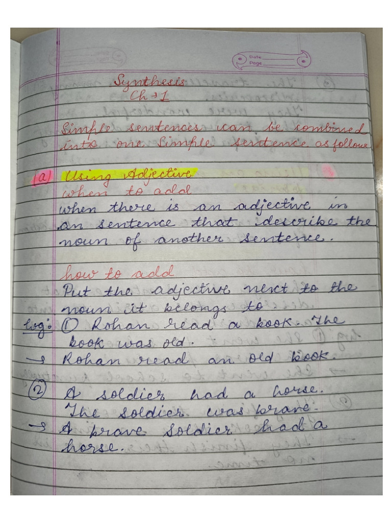 Synthesis Notes | PDF