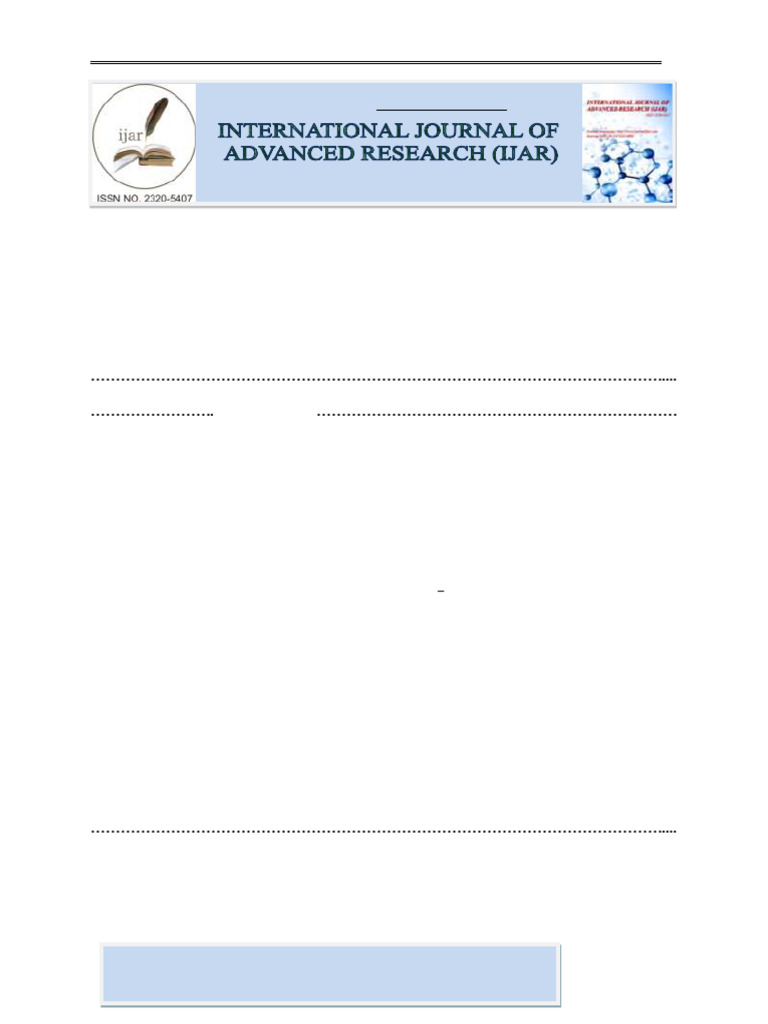 Paternal Stress of Children With Adhd: A Sample From Asser Region ...