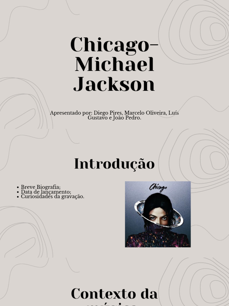 Chicago-Michael Jackson | PDF