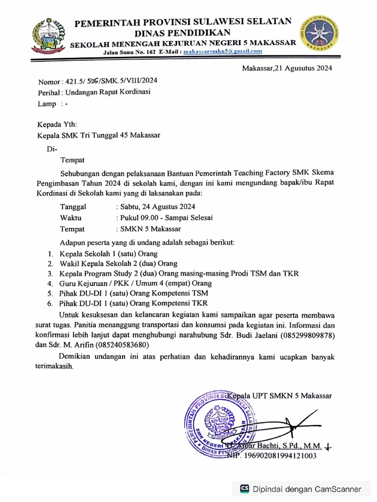 SMK TRI TUNGGAL 45 Makassar | PDF