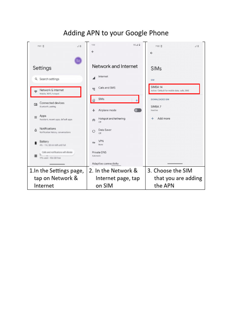 Adding APN To Your Google Phone | PDF