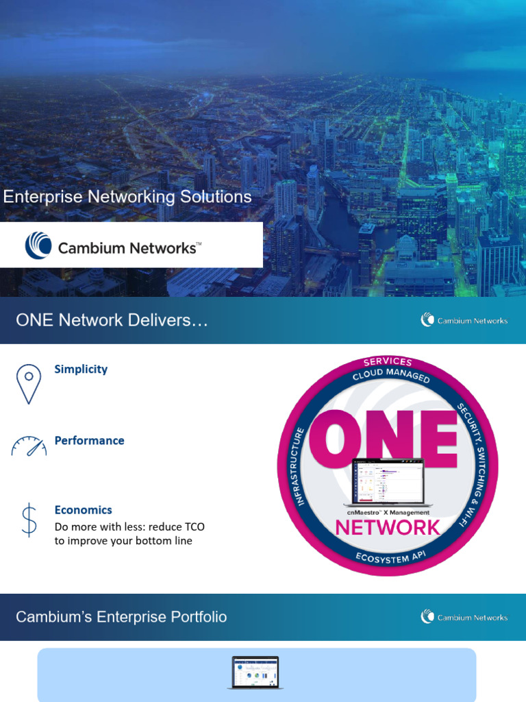 Cambium Enterprise Solution 2024 | PDF