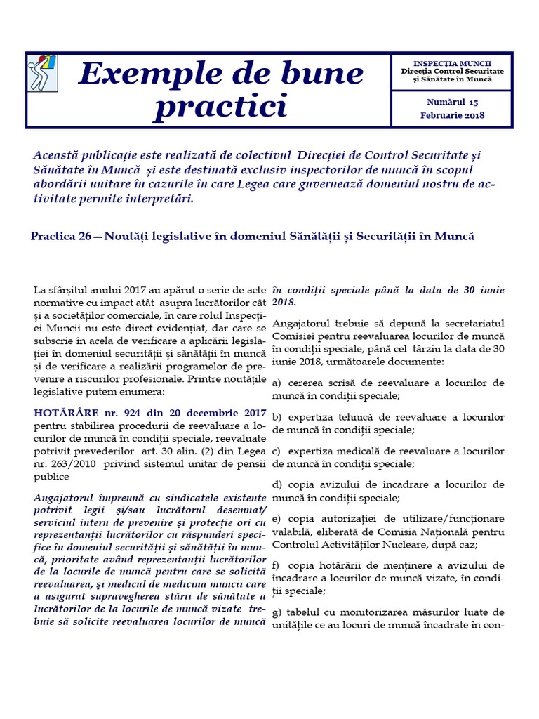 Cercetare ISCIR Exemple de Bune Practici Numarul 15, Februarie 2018 | PDF