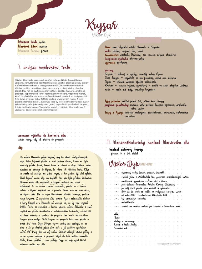 KrysaÅ - Viktor Dyk | PDF