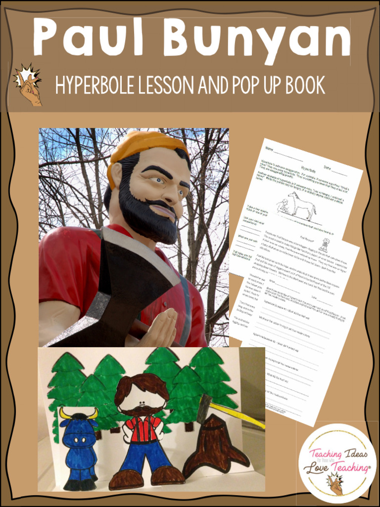 Hyperbole Lesson and Pop Up Book | PDF