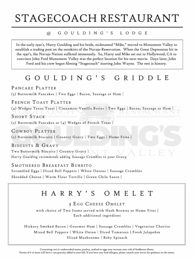Breakfast Menu Website | PDF