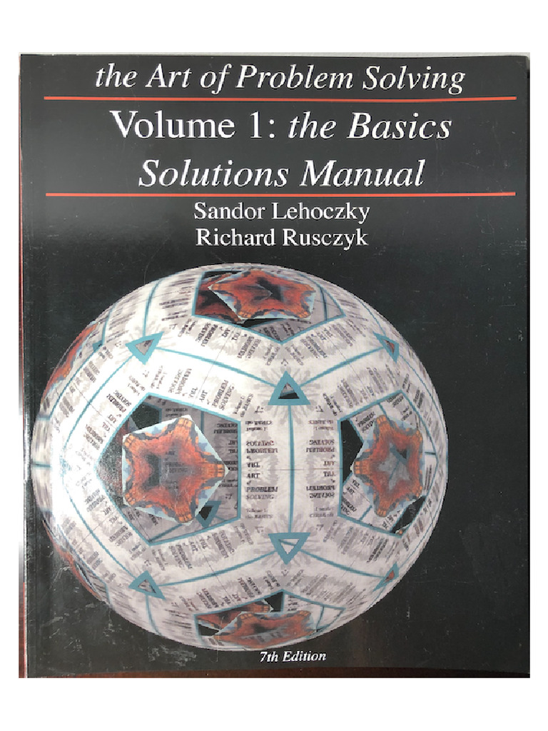 Pdfcoffee Com The Art of Problem Solving Solutions Manual Richard | PDF Pdfcoffee Com The Art of Problem Solving Solutions Manual Richard | PDF
