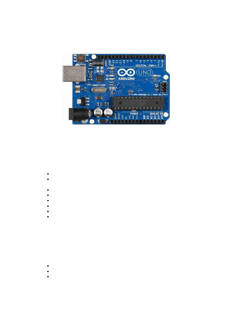 Tarjeta Arduino Uno | PDF