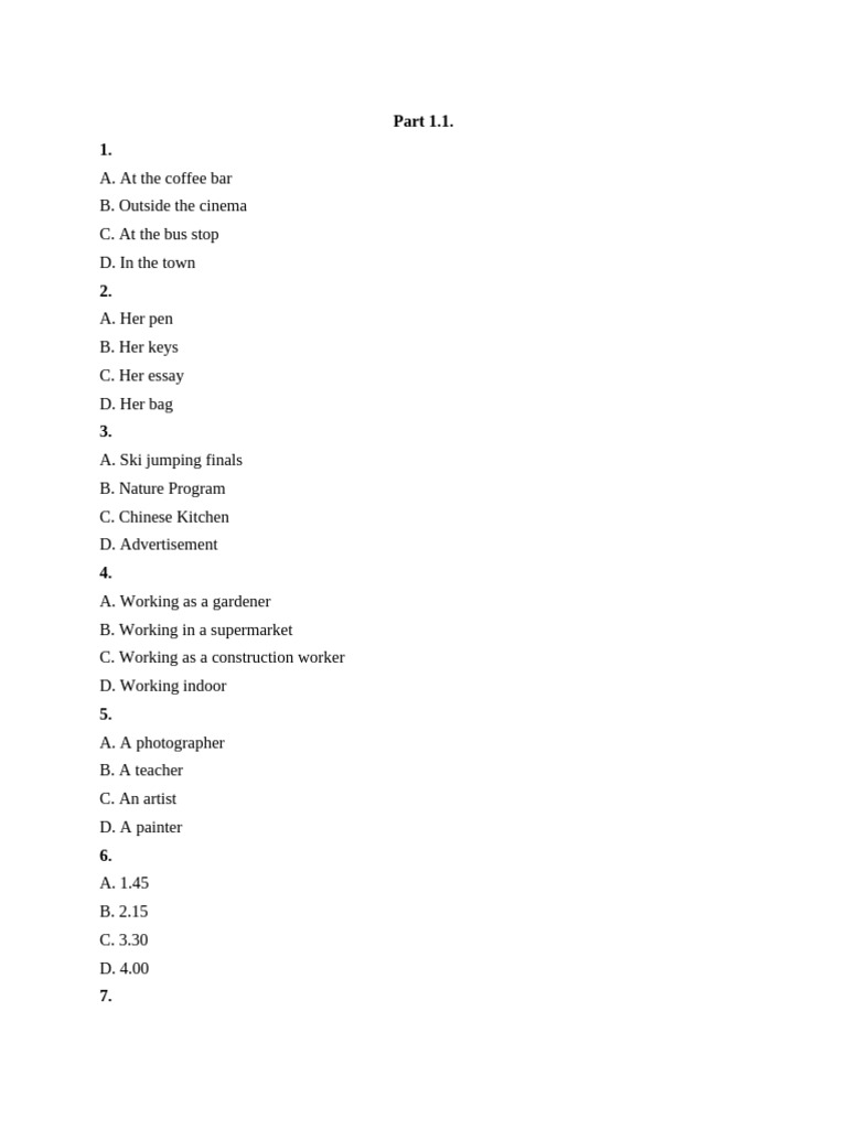 Extra Listening | PDF