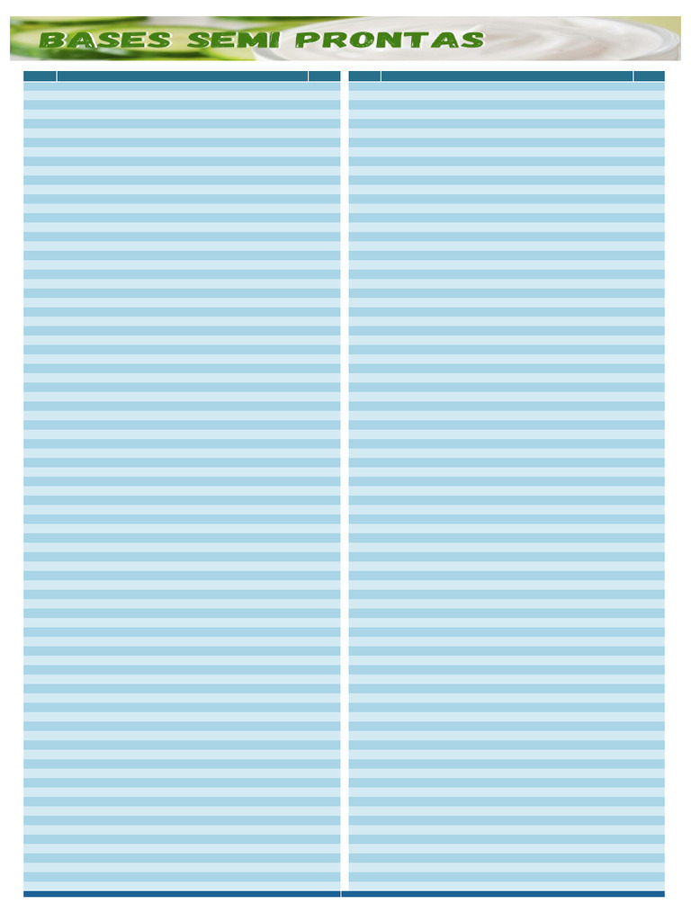 Bases Semi Prontas (05-03) | PDF