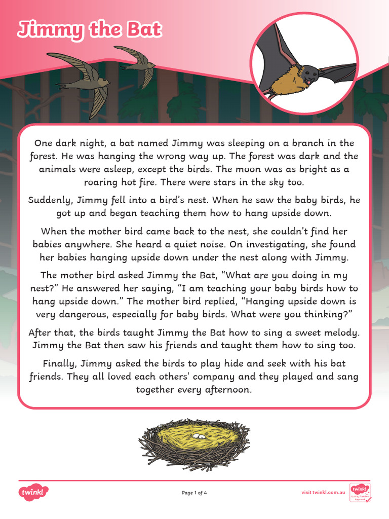 Jimmy The Bat Main | PDF