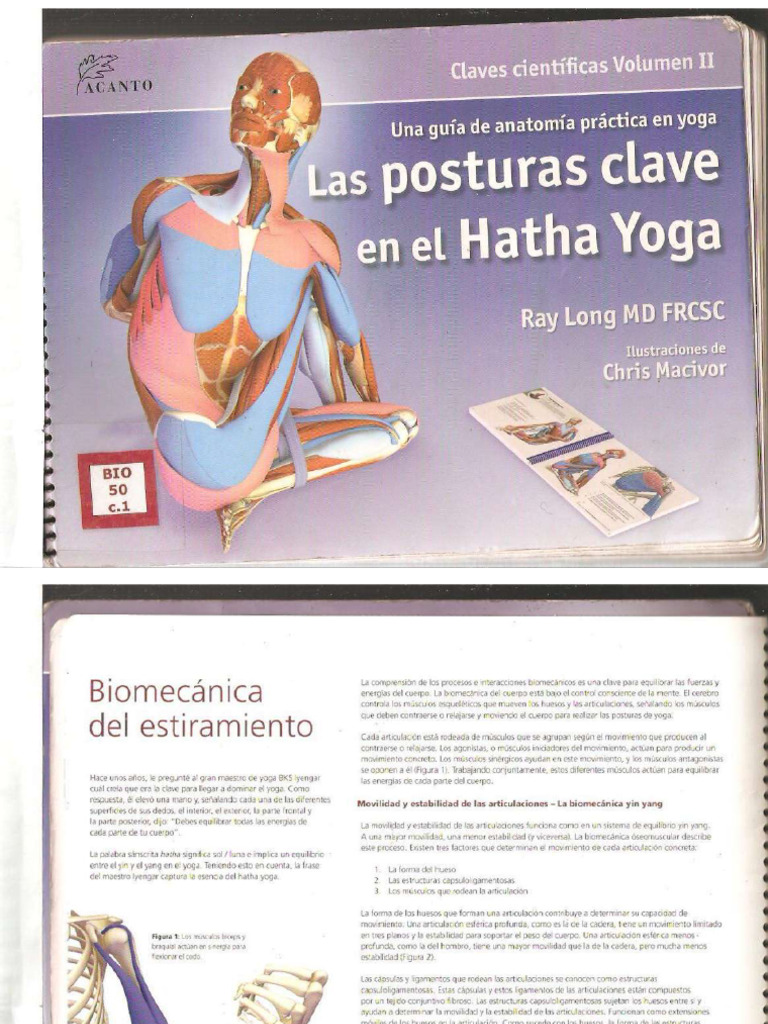 Las Posturas Claves en El Hatha Yoga - Ray Long - Volumen II | PDF