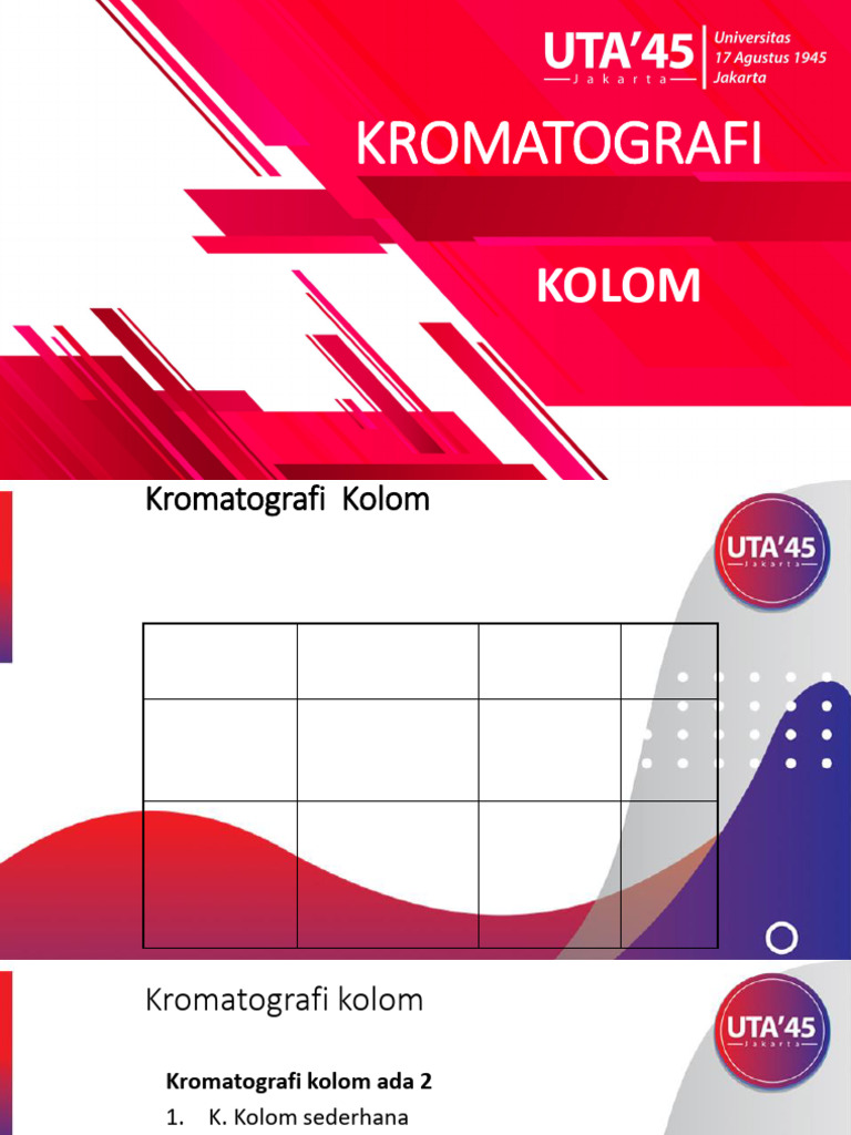 Kromatografi kolom | PDF