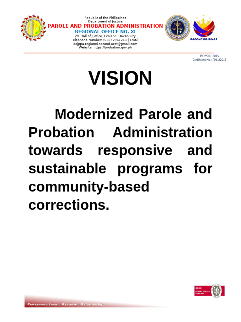 To Wall Frames - Vision, Mission, ETC | PDF
