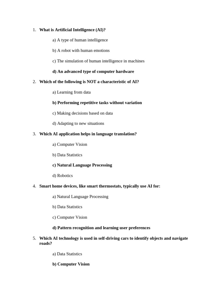 Sample Questions 9 | PDF
