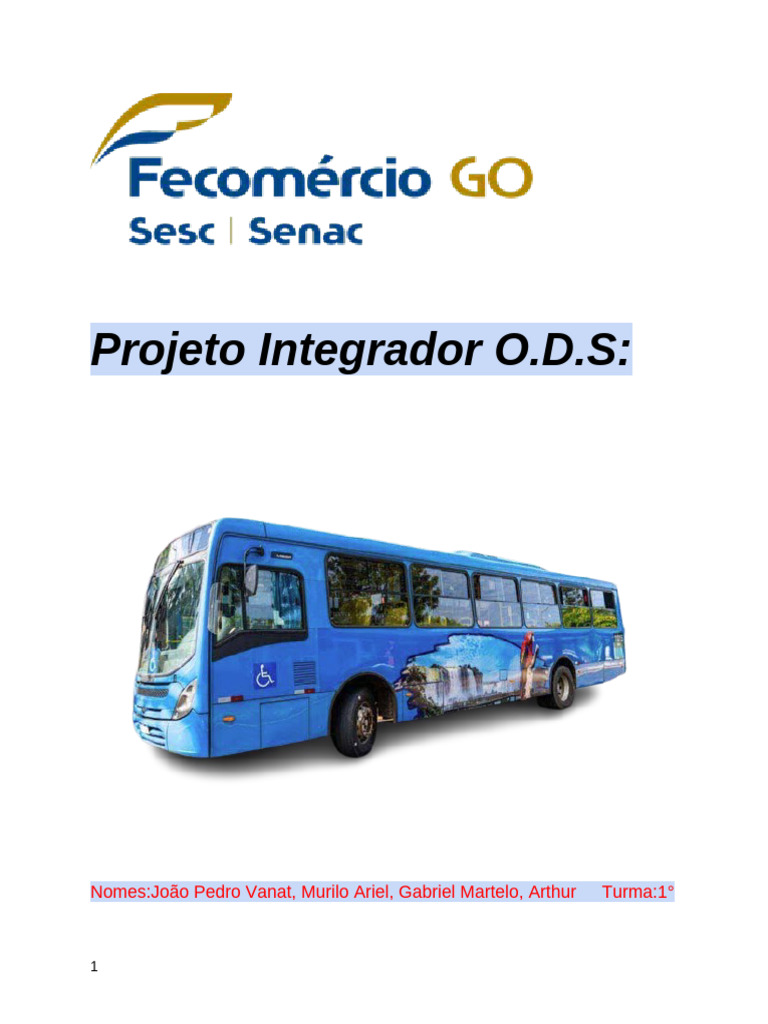 Projeto Integrador ODS | PDF