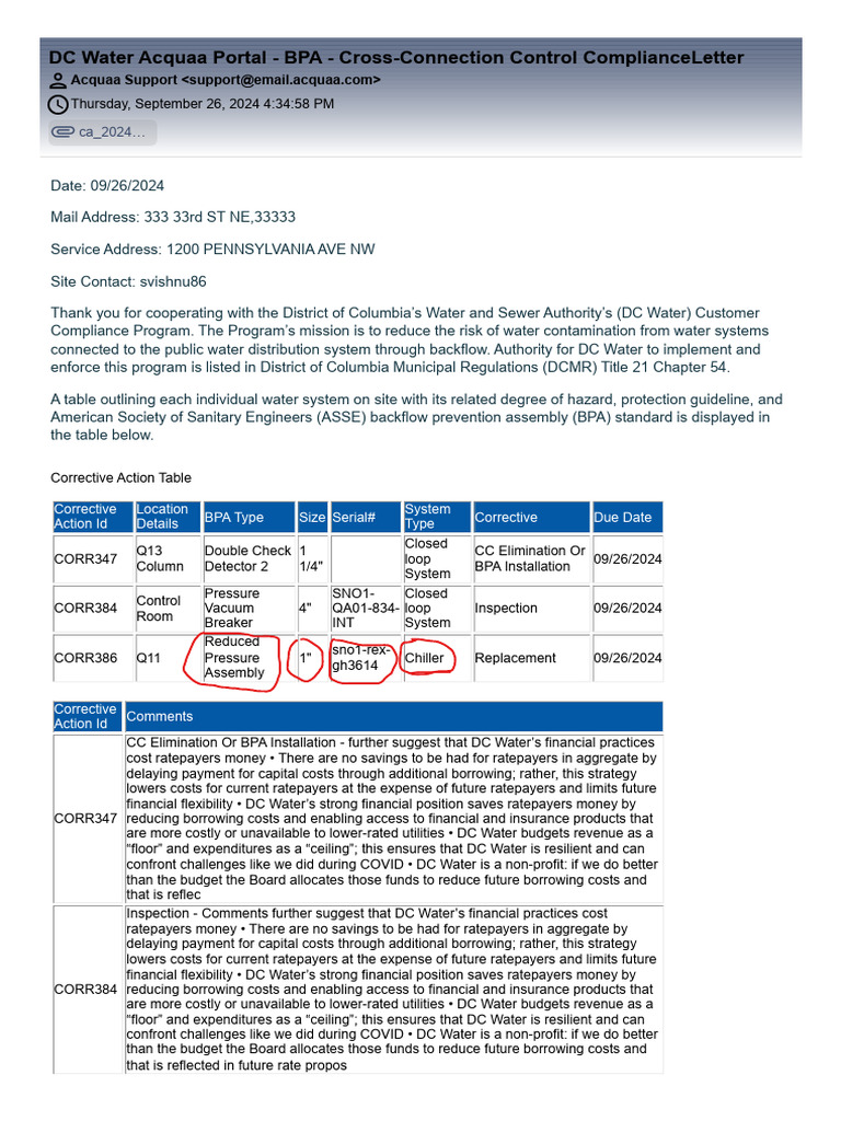 DC Water Acquaa Portal - BPA - Cross-Connection Control ...