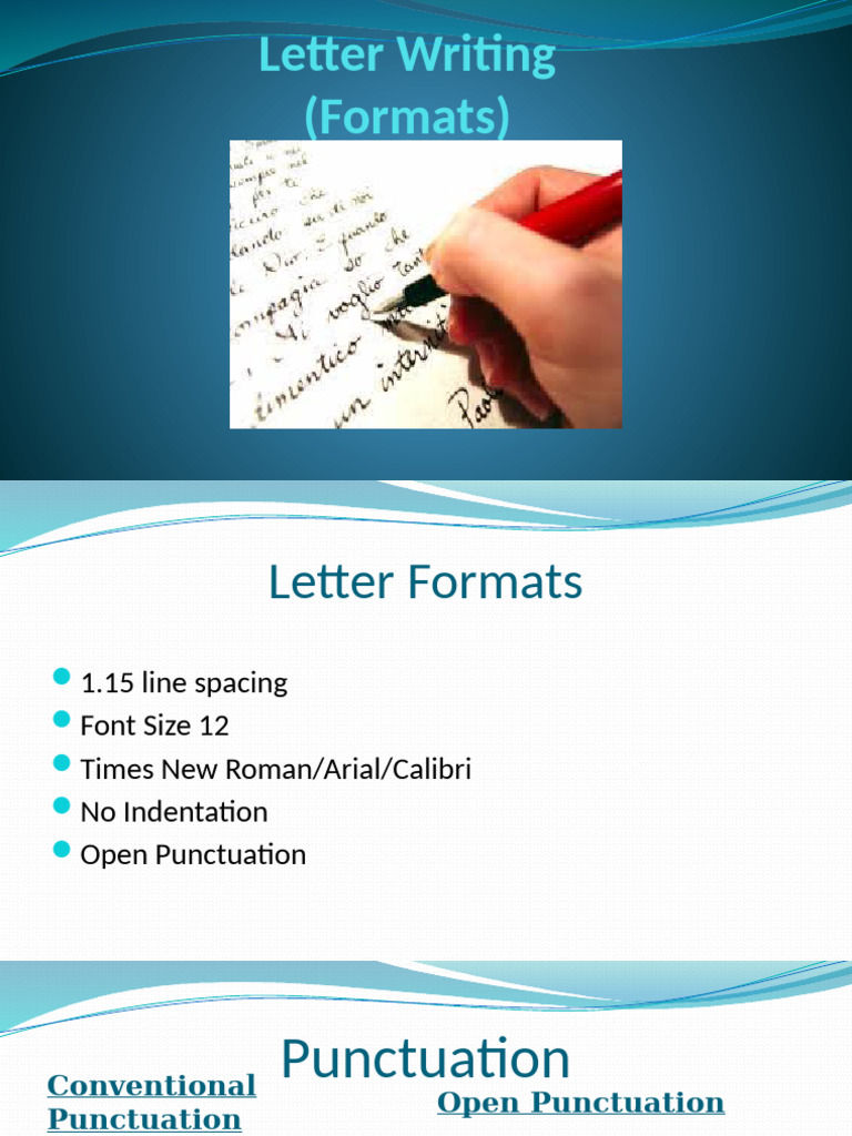 Letter Formats | PDF