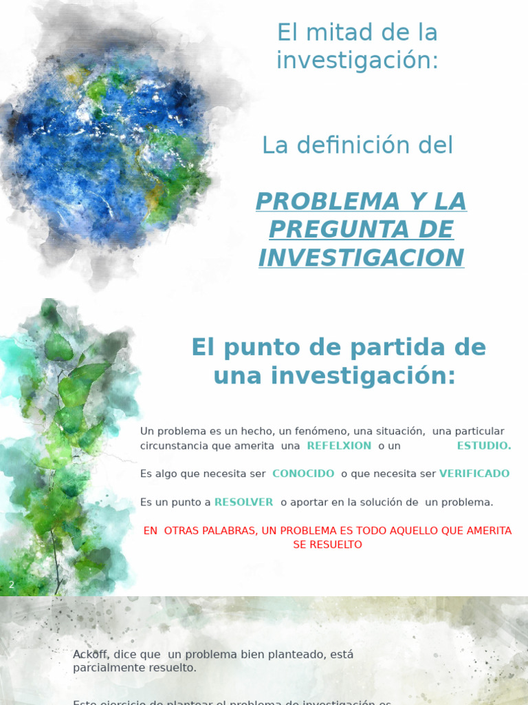 La Definicion Del Problema | PDF | Conocimiento | Crecimiento personal ...