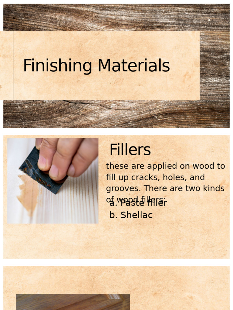 Finishing Materials | PDF