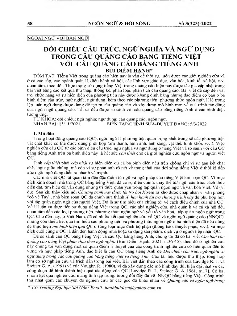 cau ghep trong quang cao | PDF