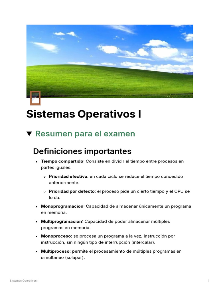 09f7fbcd d933 450c Bd98 b990a9584df2 Sistemas Operativos I | PDF