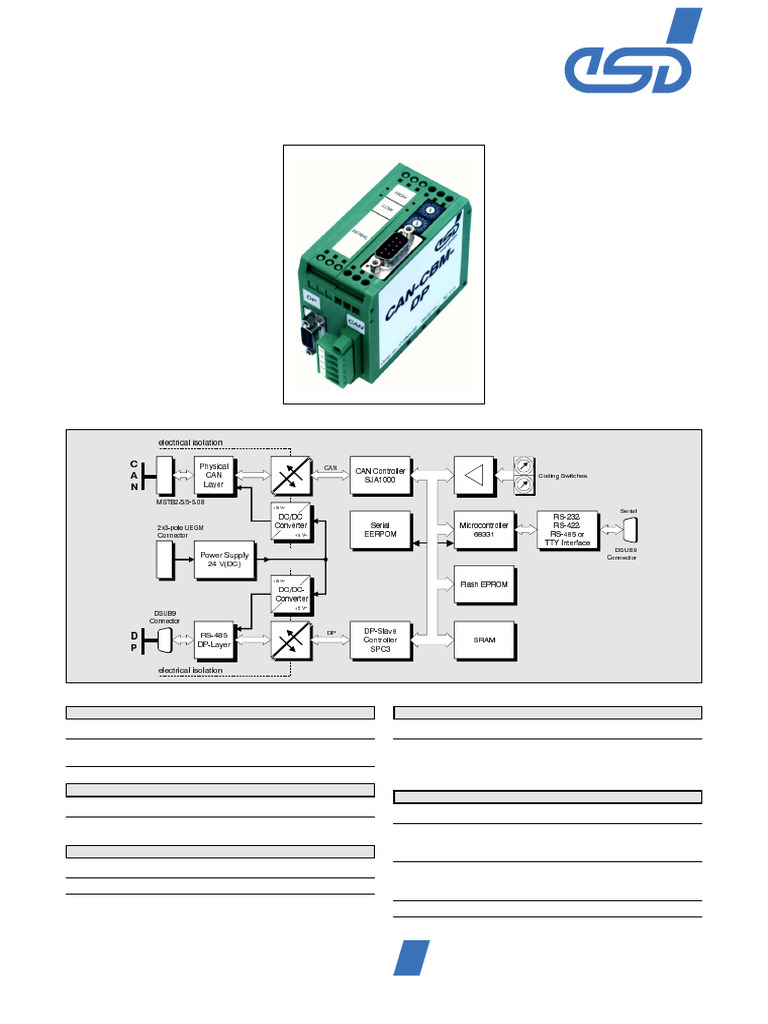 CAN-CBM-DP Datasheet en | PDF