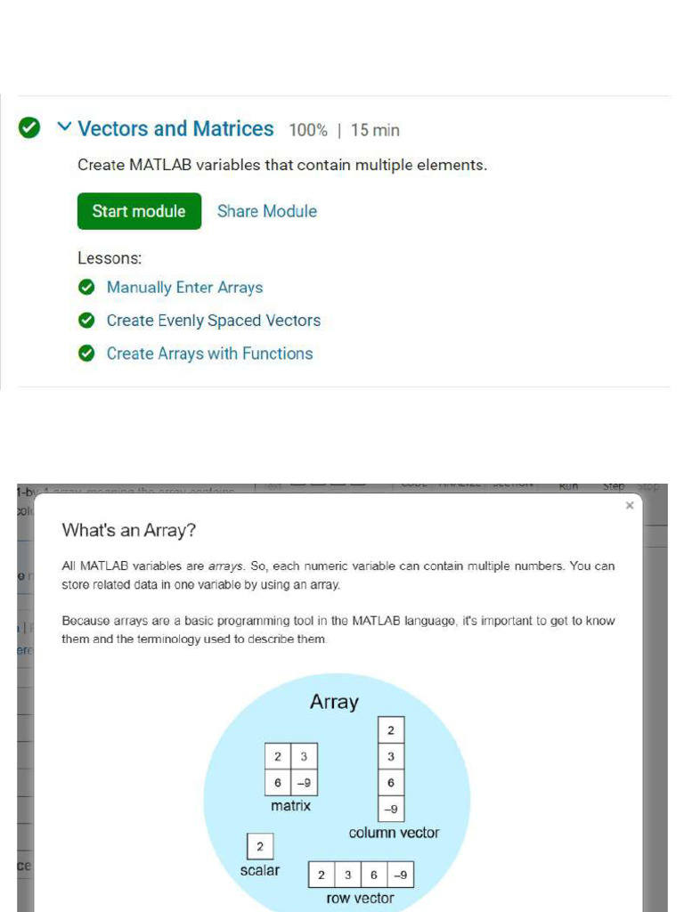 Vectors and Matrices | PDF