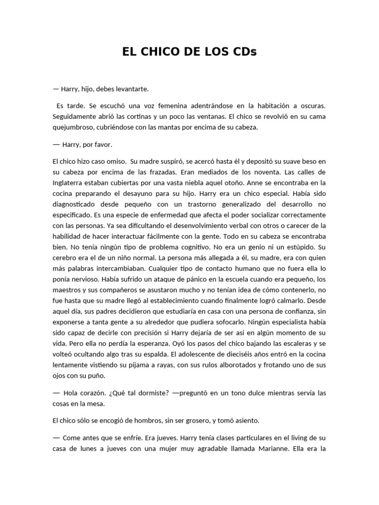 Chico de Los Cds | PDF