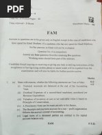 Paper 1 - CA Foundation Accounts Paper Sept 2024 Exam | PDF ...