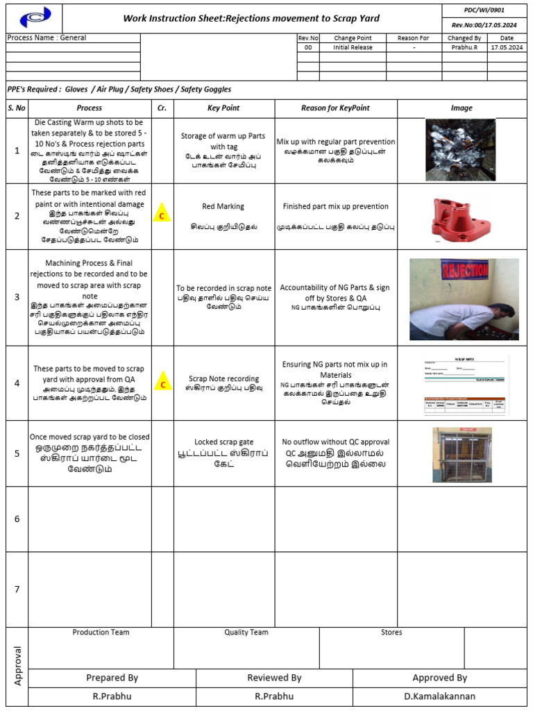 WIS-Scrap Movement | PDF