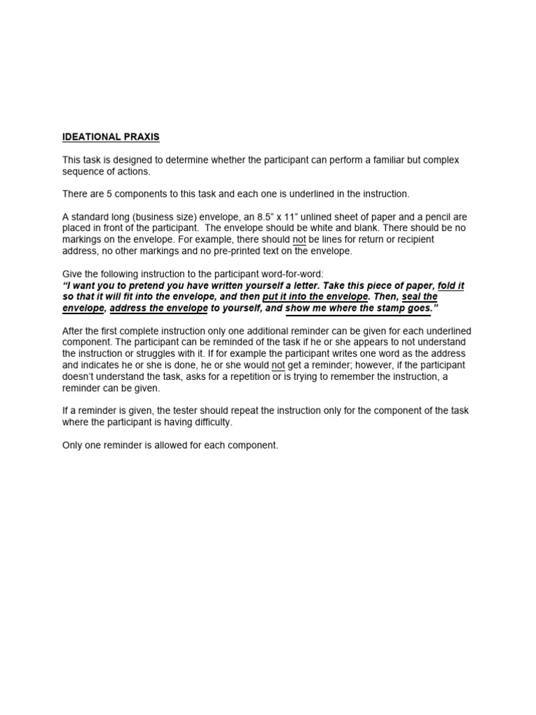 ADAS Manual 10 - 10 - 13 - Ideational Praxis | PDF