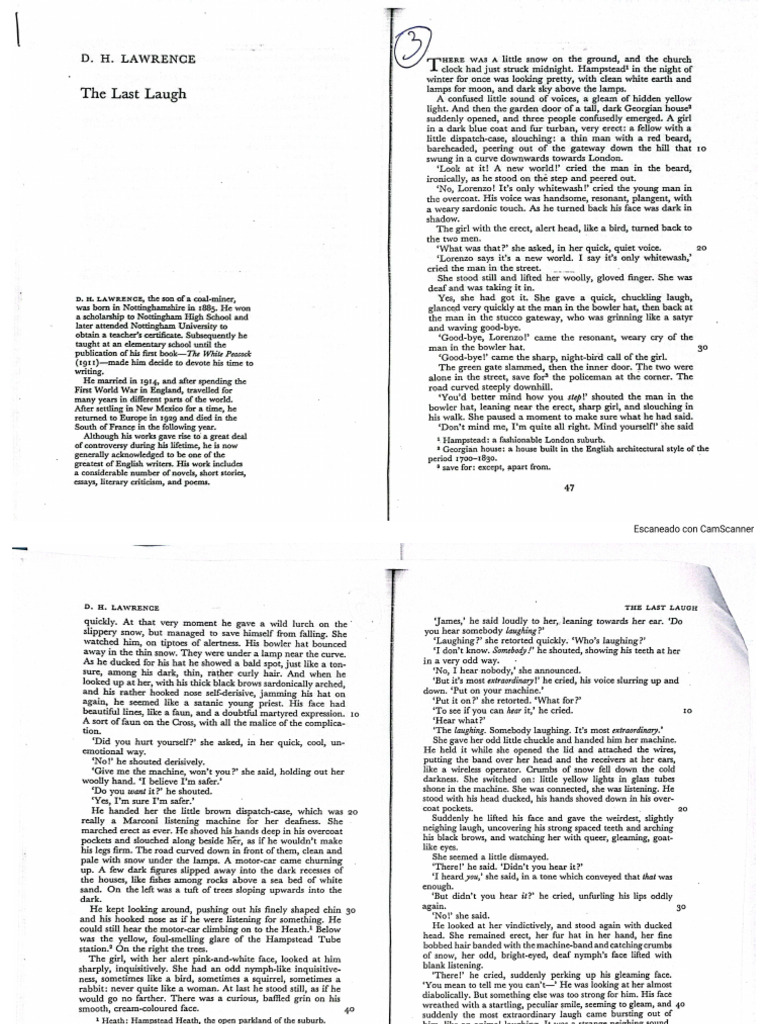 3) The Last Laugh | PDF