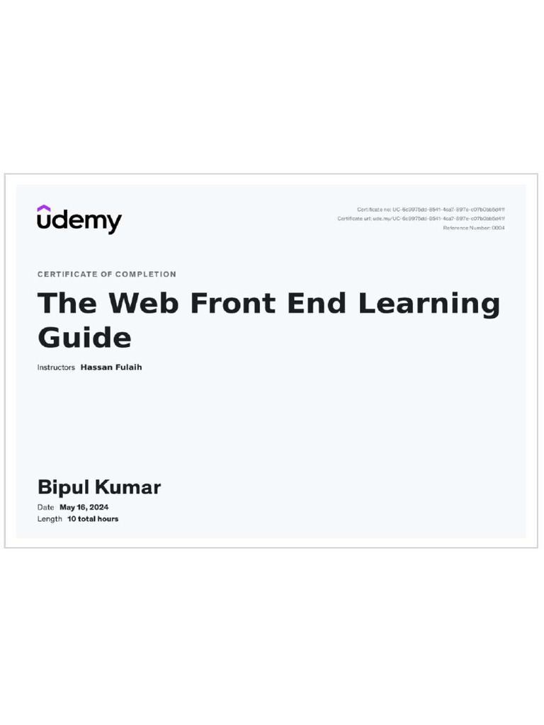 Web Front End Learning | PDF