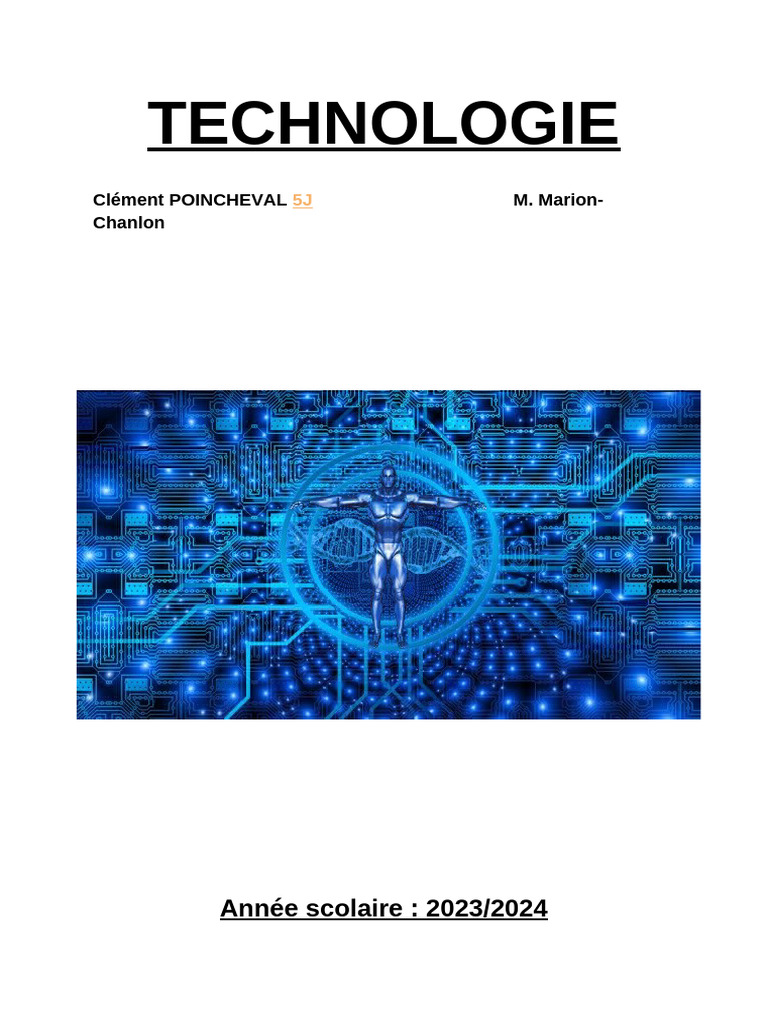 Page de Garde Techno | PDF