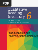 Basic Reading Inventory | PDF | Reading Comprehension | Learning Methods