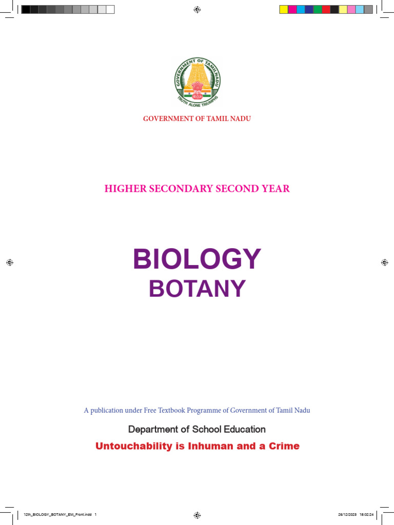 12th Bio-Botany EM Text | PDF
