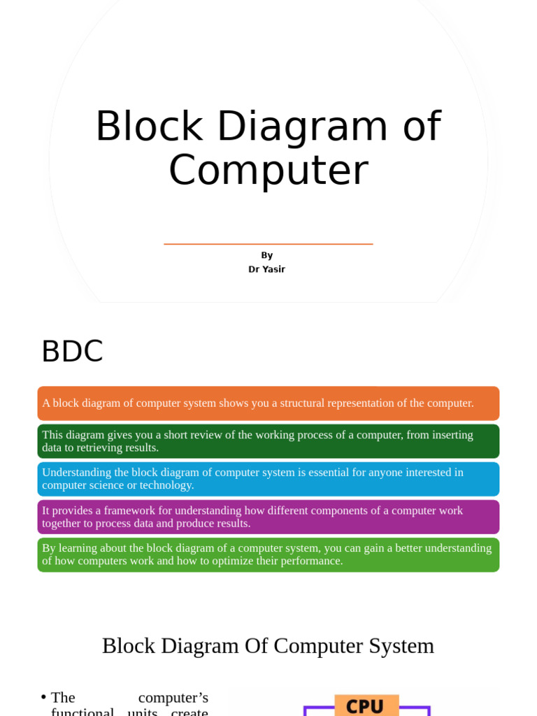 L3 Block Diagram of Computer | PDF
