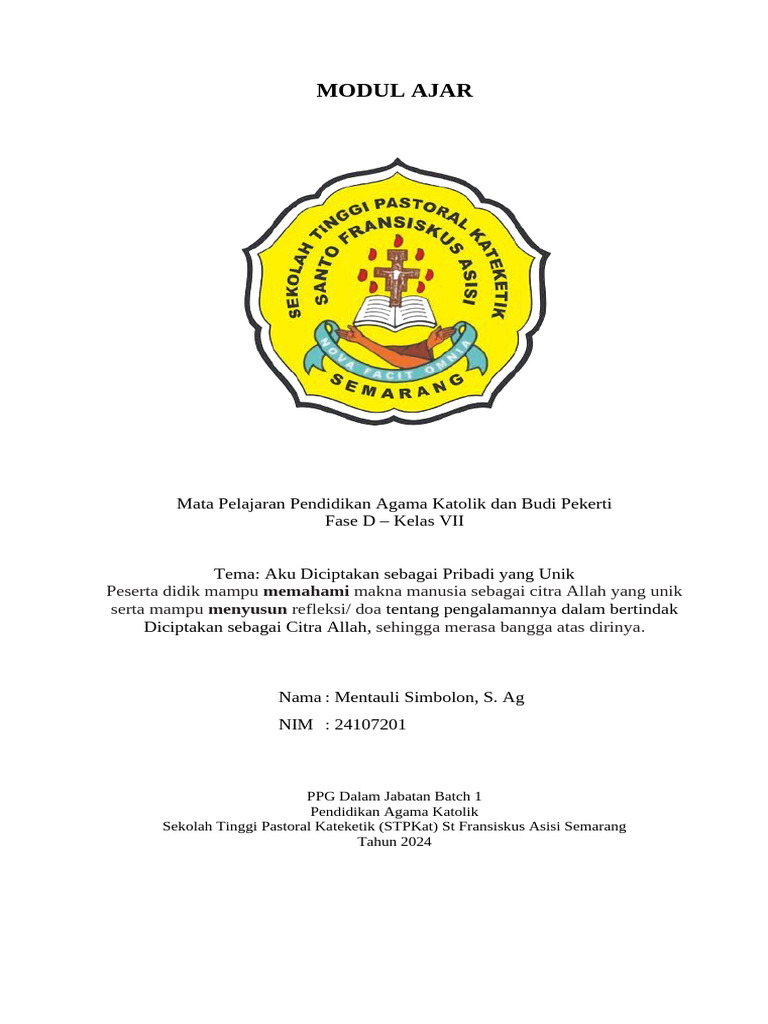 Modul PPL 1 Menta | PDF