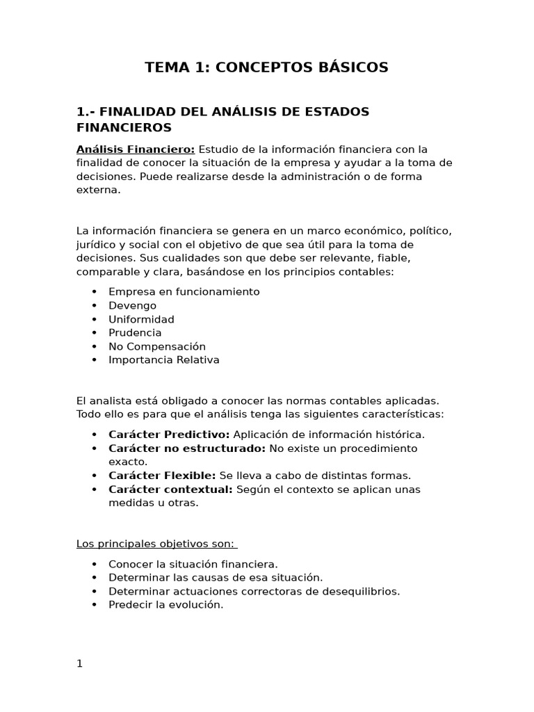 Resumen Tema 1 | PDF