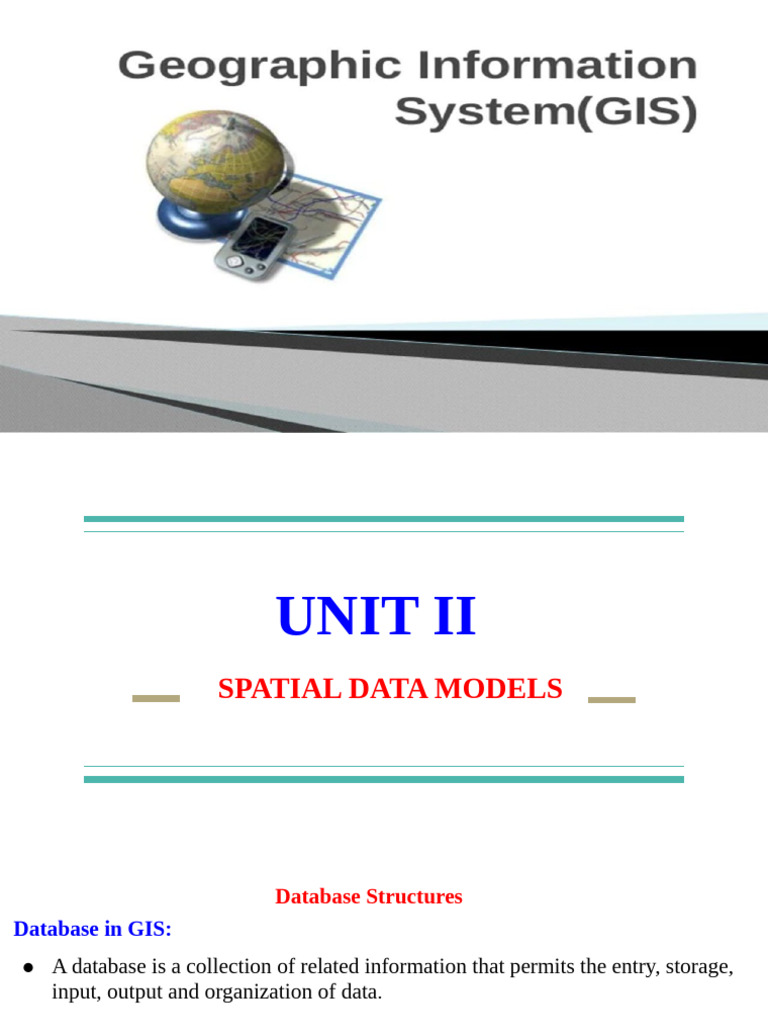 Unit 2 - GIS | PDF