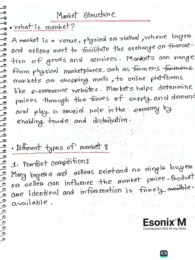 Market Structure | PDF