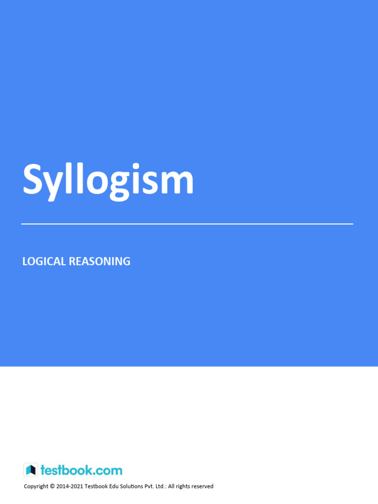 LR - Syllogism (Level 2) - English - 1643349233 | PDF | Reason | Truth